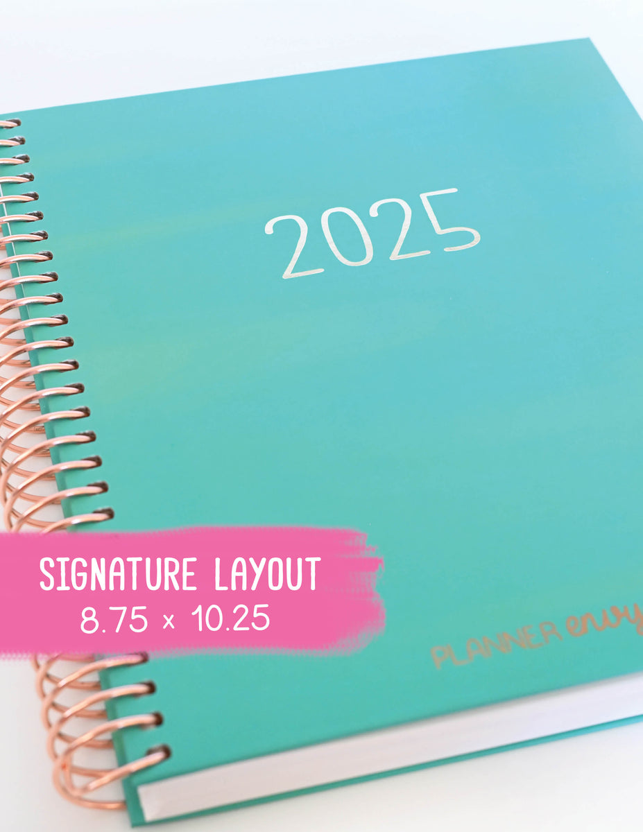 2025 Planner Horizontal Style Perfect For Planner Stickers & Weekly ...