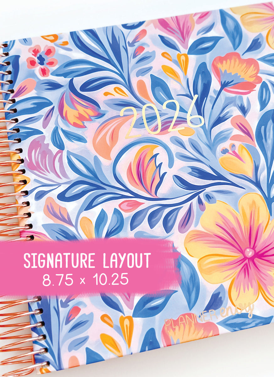 2026 Planner - Hybrid Signature Layout Perfect For Planner Stickers ...