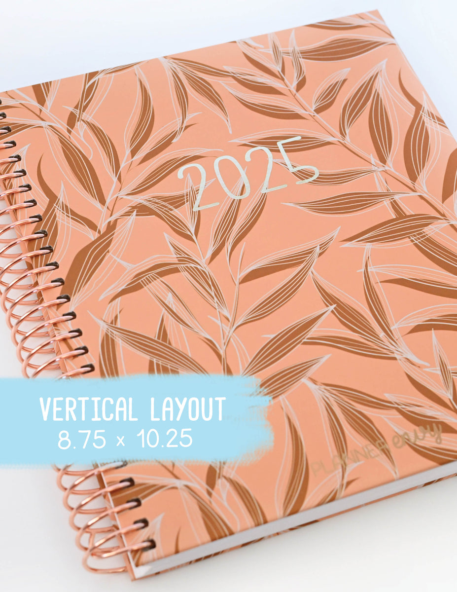 2025 Planner Horizontal Style Perfect For Planner Stickers & Weekly ...