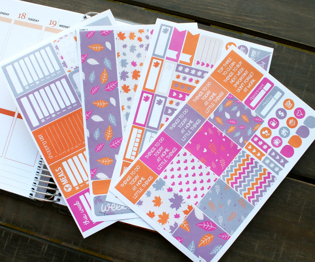 Vertical Weekly Kits – Planner Envy